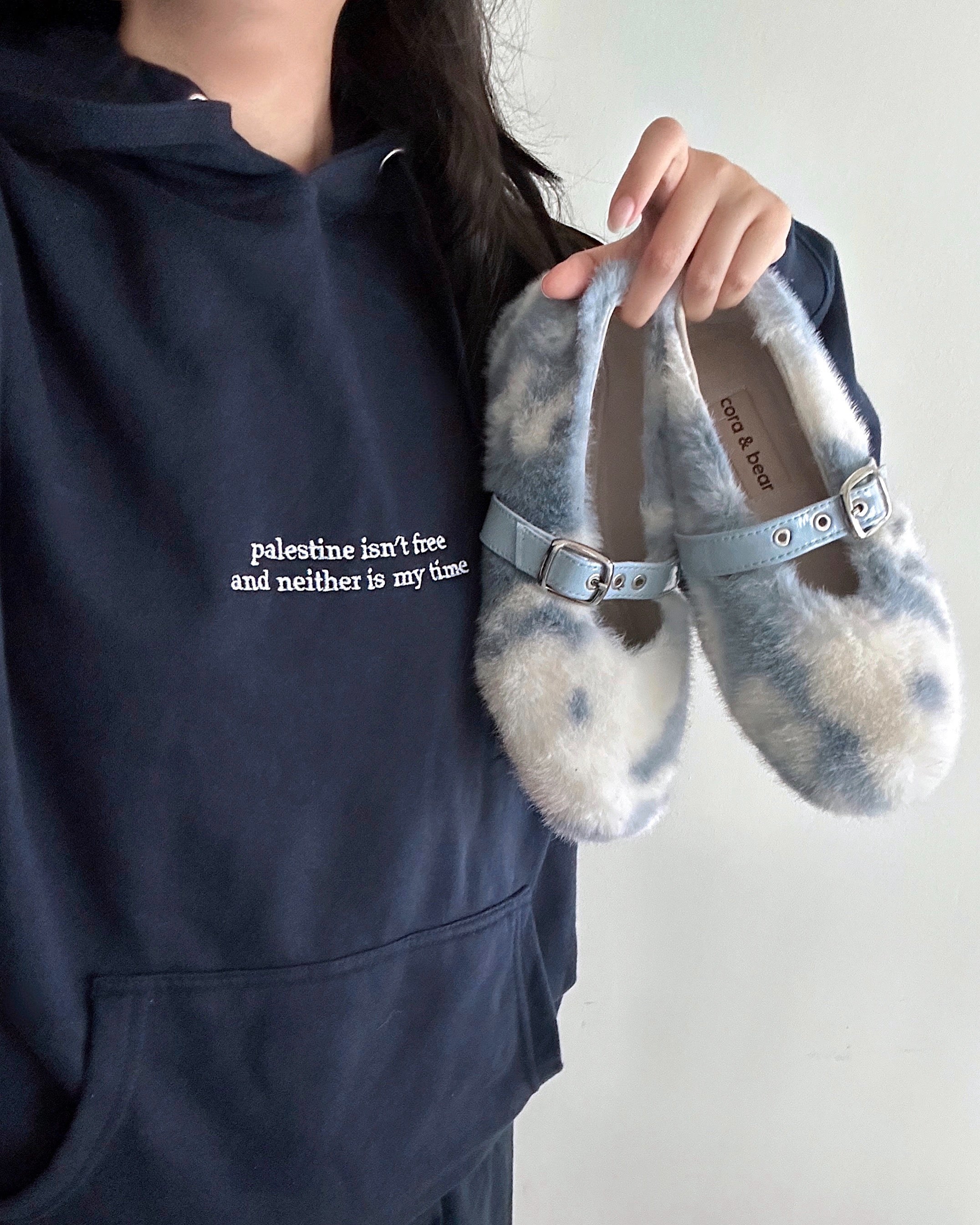 Cannoli Cow Flat Blue – Cora and Bear